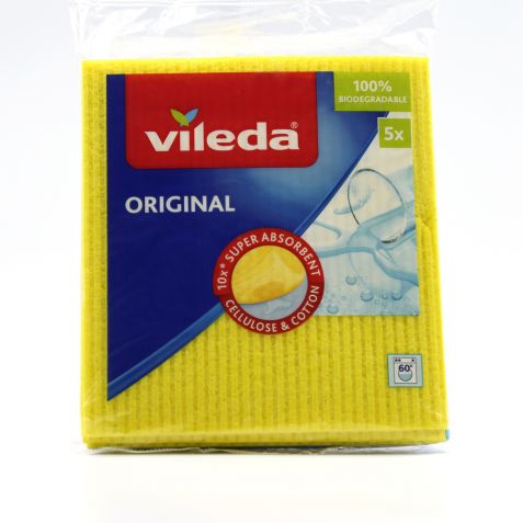 Sponge Cloth Vileda (1 X 5 Pcs)