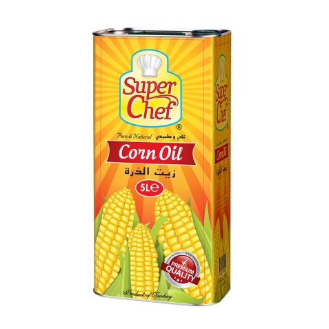 Super Chef Corn Oil- 100 % Pure 5 ltr