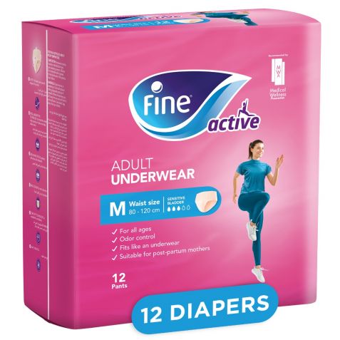 Incontinence female pull-up diaper,medium size