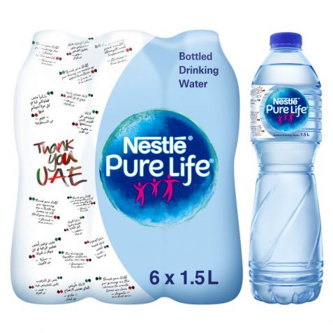 Nestlé Pure Life water 6X1.5L