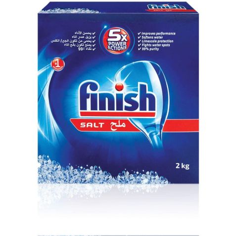 Finish Dishwasher Salt, 2kg