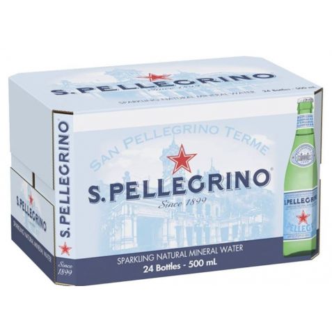 PELLIGRINO WATER SAN 24X500ML