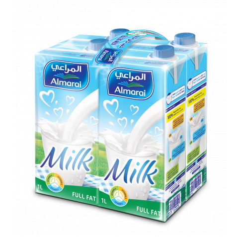 AL MARAI UHT MILK SCREWCAP WITH VITAMIN FULL FAT
