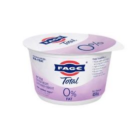 FAGE FAT FREE 0% GREEK RECIPE STRAIND YOGHURT 450G